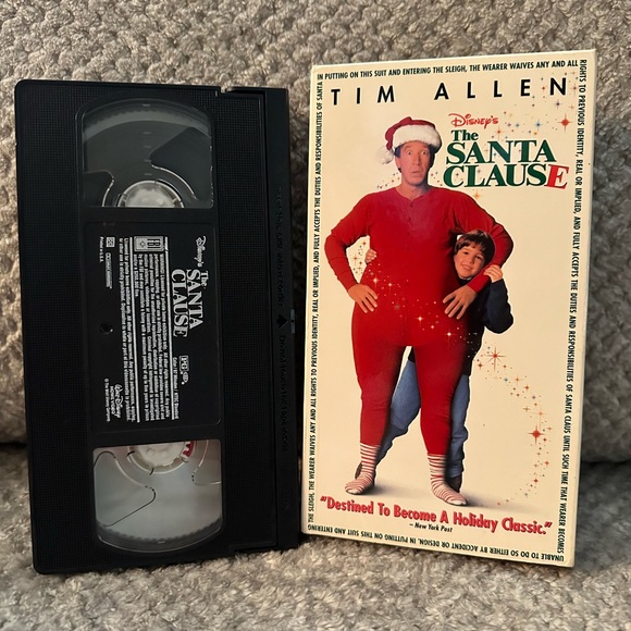 Media | The Santa Clause 1994 Vhs Tape Tim Allen Christmas Movies ...